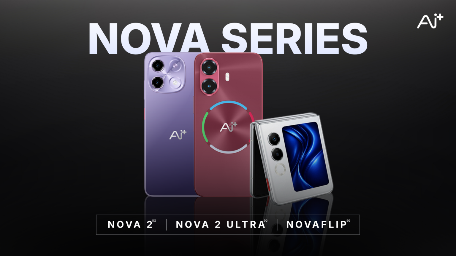 Ai+ Smartphone Launches Nova 2, Nova 2 Ultra, Nova Flip Smartphones ...